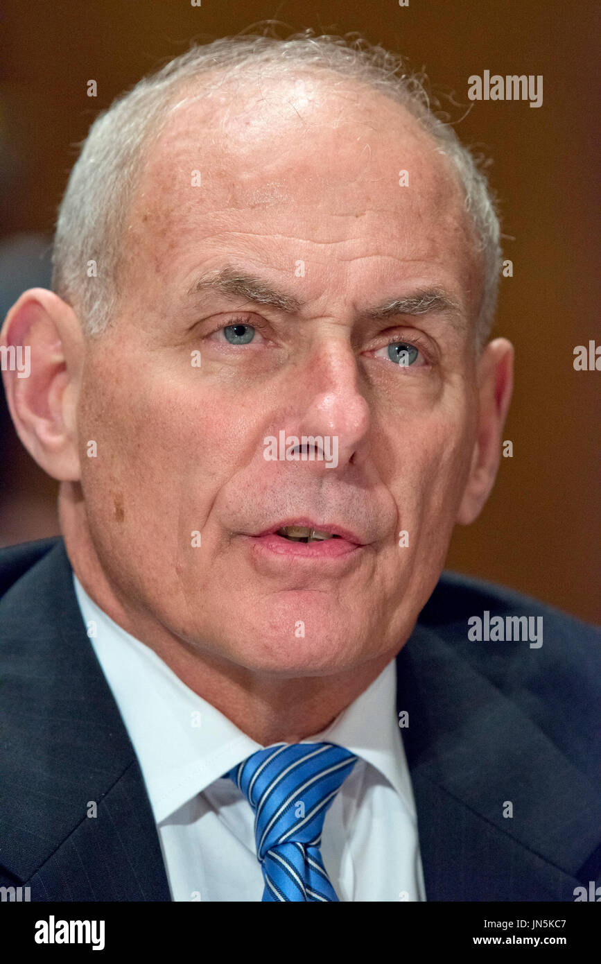 General John F. Kelly, USMC (Retired) testifies before the United ...