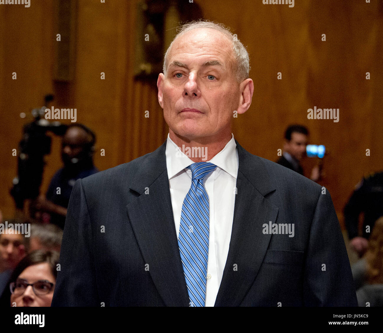 General John F. Kelly, USMC (Retired) arrives to testify before the ...