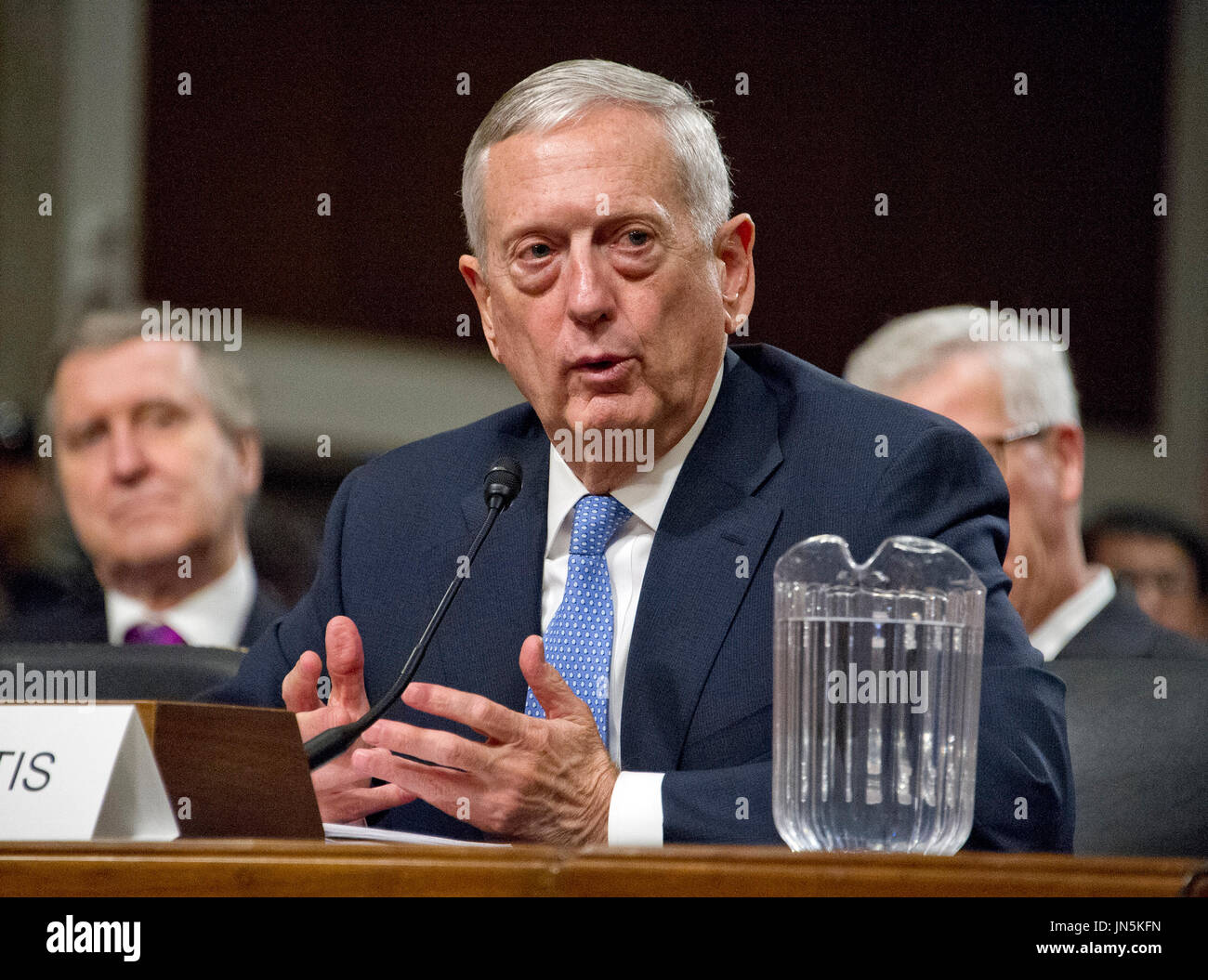 United States Marine Corps General James N. Mattis (retired) testifies ...