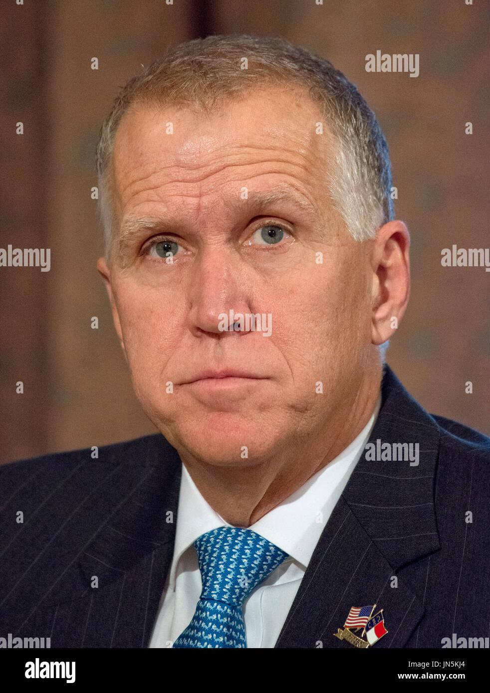 United States Senator Thom Tillis (Republican of North Carolina) during ...