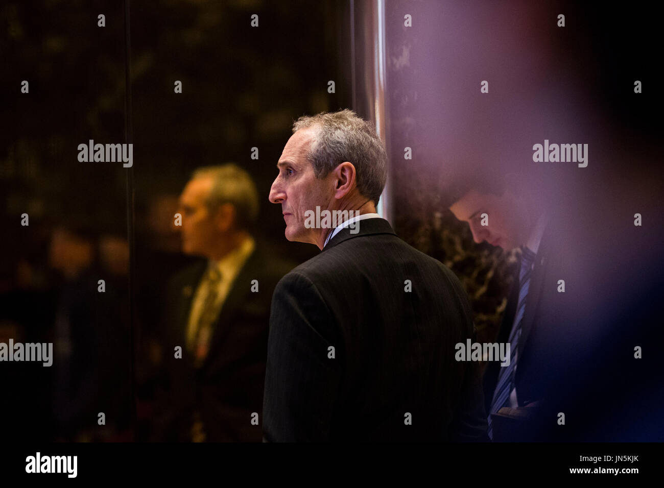 Martin Silverstein, former ambassador to Uruguay arrives at Trump Tower ...