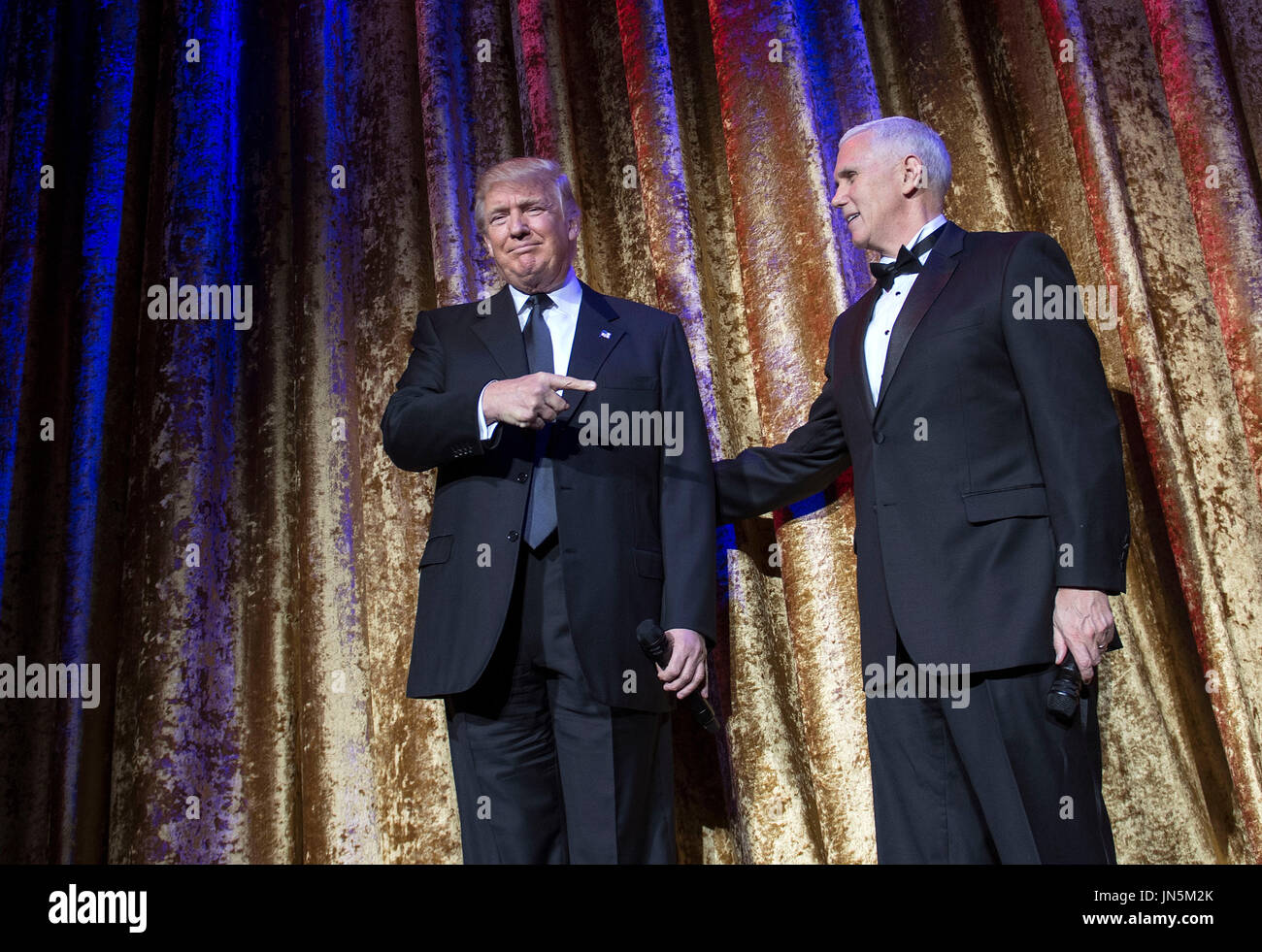 United States President-Elect Donald Trump and Vice President-Elect Gov ...
