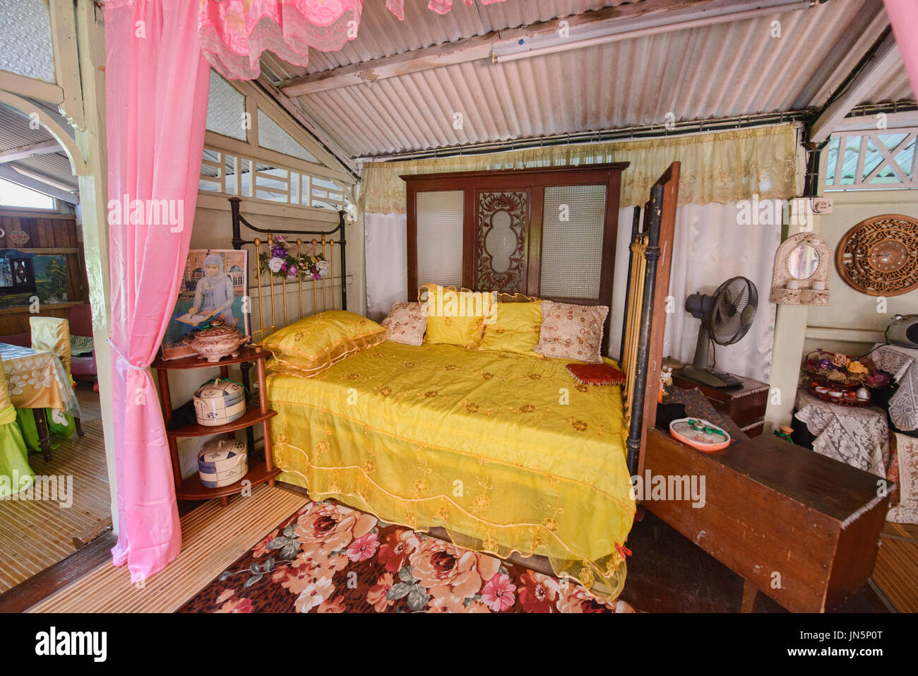 Interior of Villa Sentosa, preserved traditional home and living museum ...