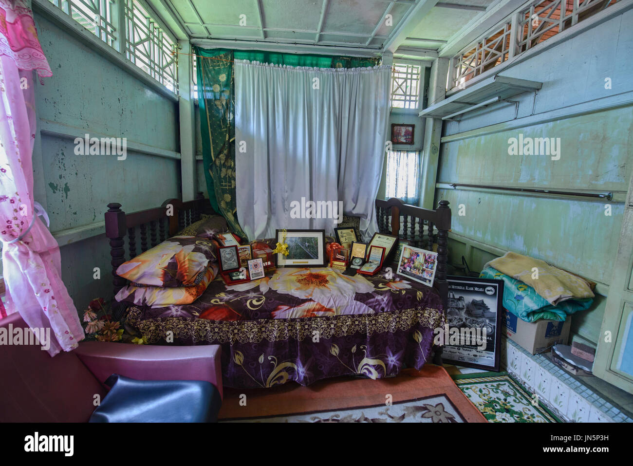Interior of Villa Sentosa, preserved traditional home and living museum ...