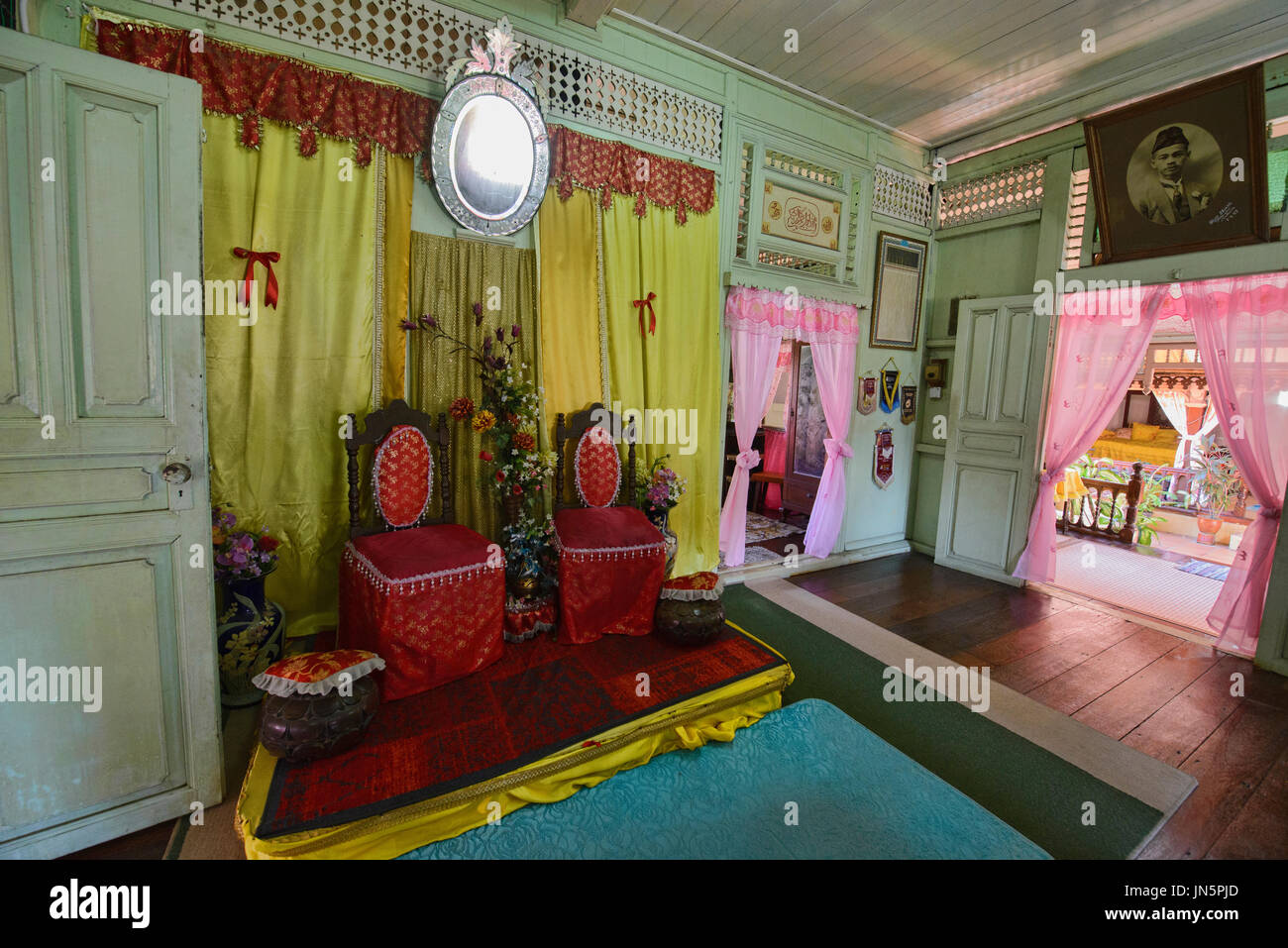 Interior traditional malay house in hi-res stock photography and images ...