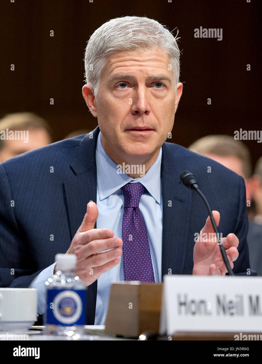 Judge Neil Gorsuch testifies before the United States Senate Judiciary ...