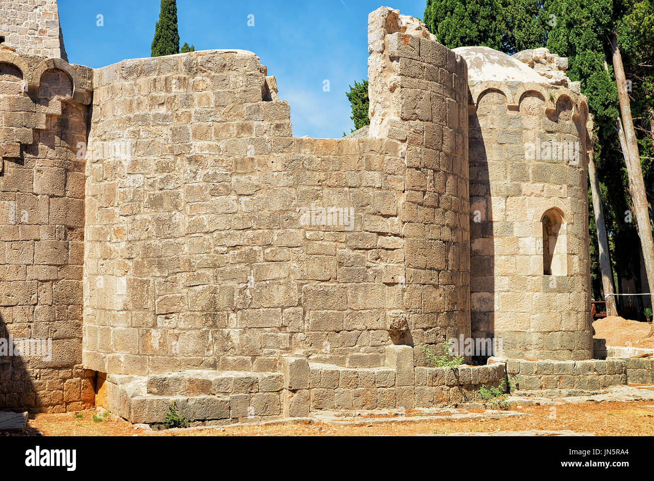 Lokrum island monastery hi-res stock photography and images - Alamy