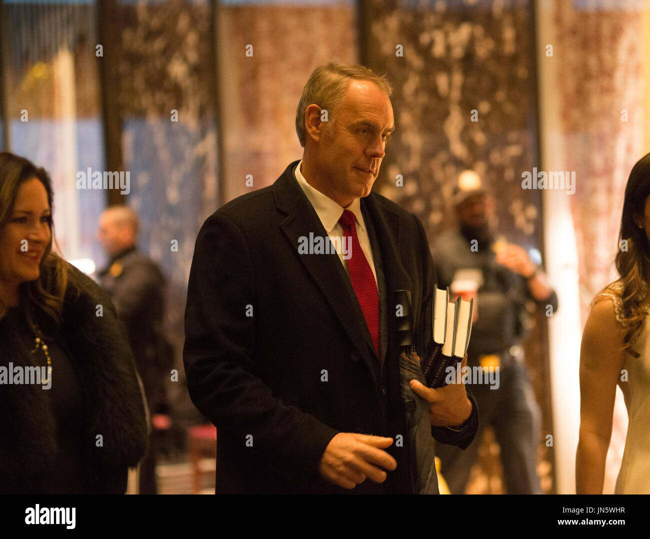 United States Representative Ryan Zinke (Republican of Montana) is seen ...