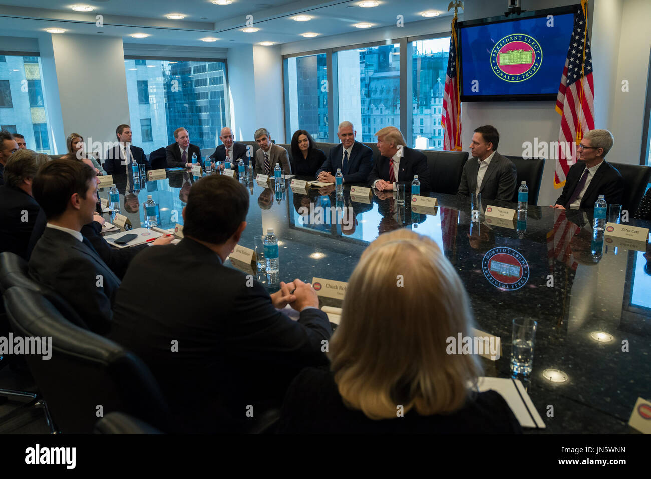 United States President-elect Donald Trump, US Vice President-elect ...