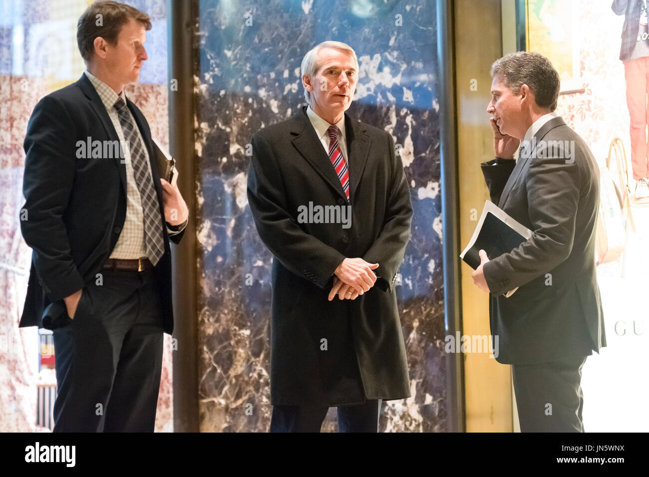 United States Senator Robert Portman (Republican of Ohio) is seen upon ...