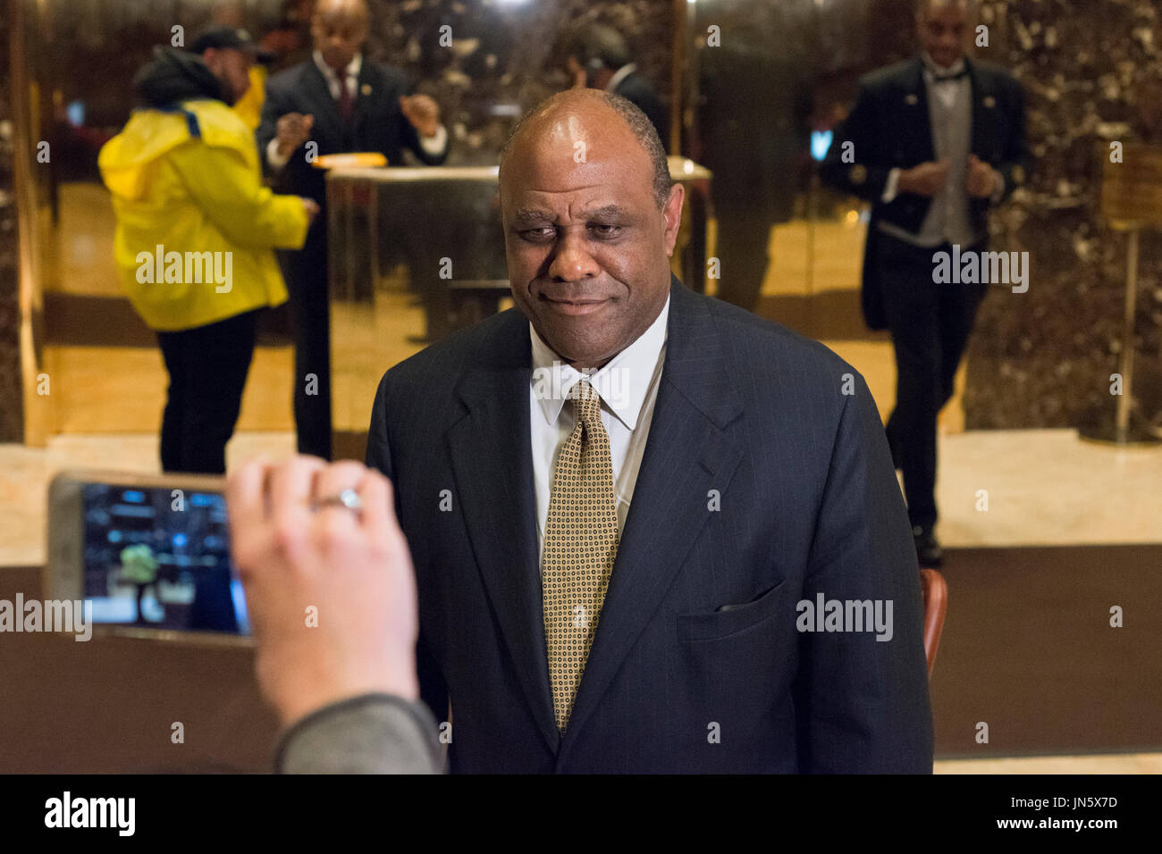 Lockheed Martin Senior Vice President Leo S. Mackay, Jr. is seen ...