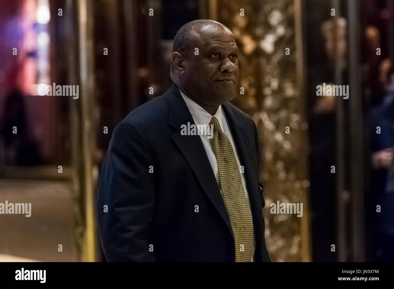 Lockheed Martin Senior Vice President Leo S. Mackay, Jr. is seen in the ...