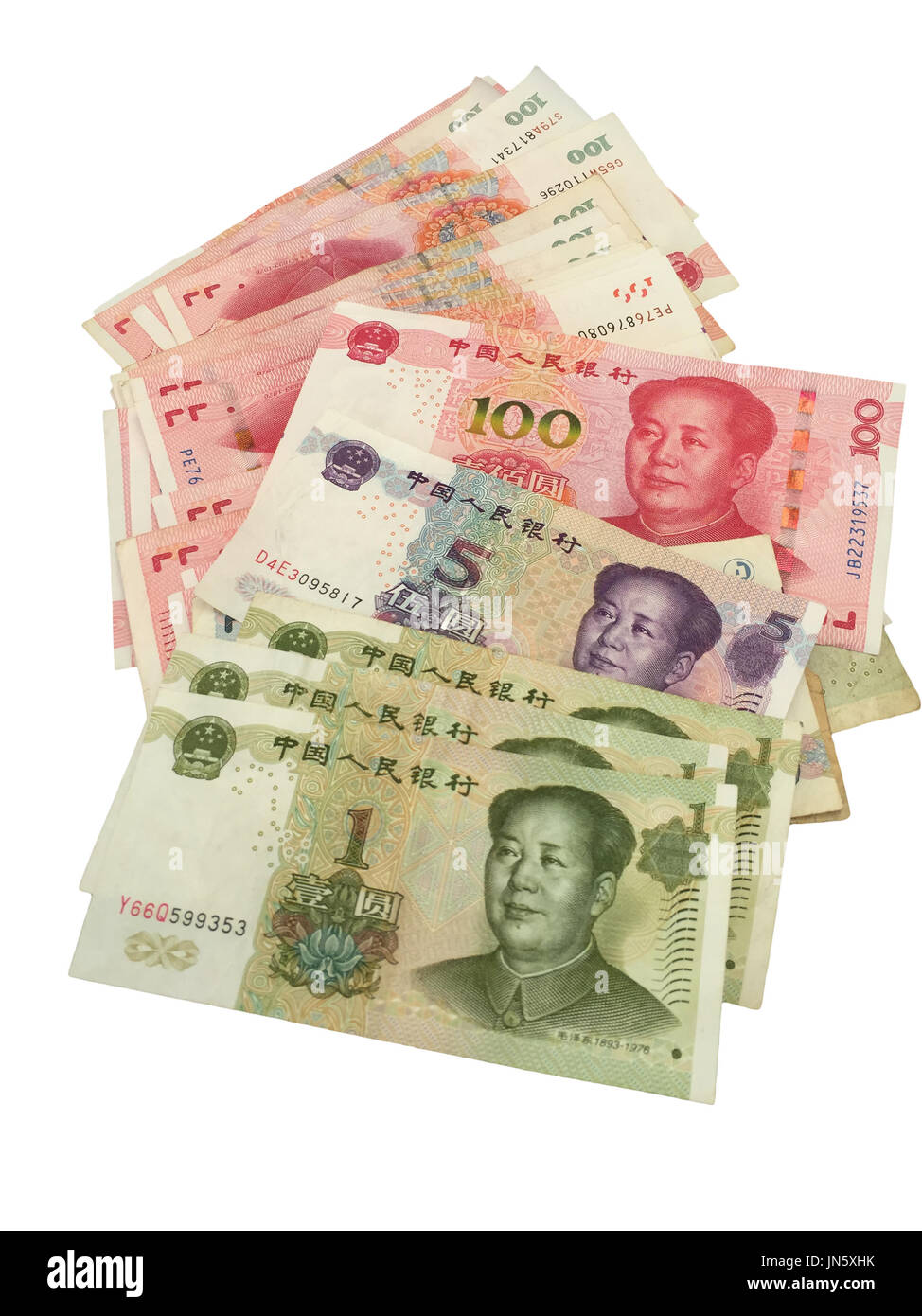 International Currency, Asian Bank Note, Chinese Yuan Stock Photo - Alamy