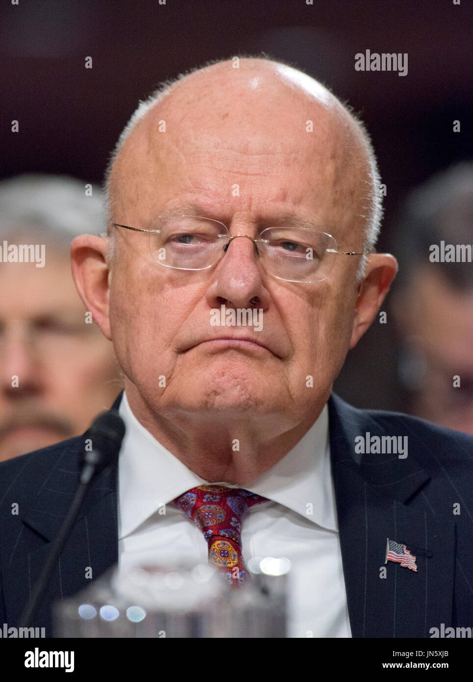James R. Clapper, Jr., Director Of National Intelligence, makes opening ...