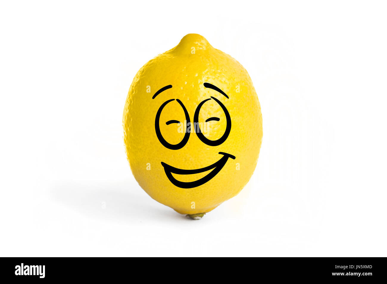 Lemon smiley face hi-res stock photography and images - Alamy