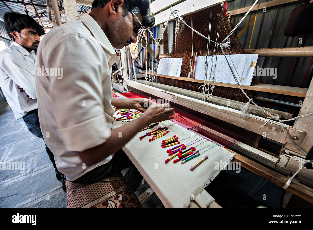 Paithani pattern hi-res stock photography and images - Alamy