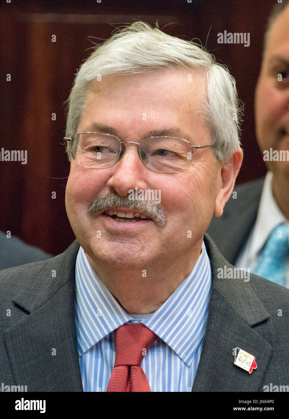 Governor Terry Branstad (Republican of Iowa), the United States ...