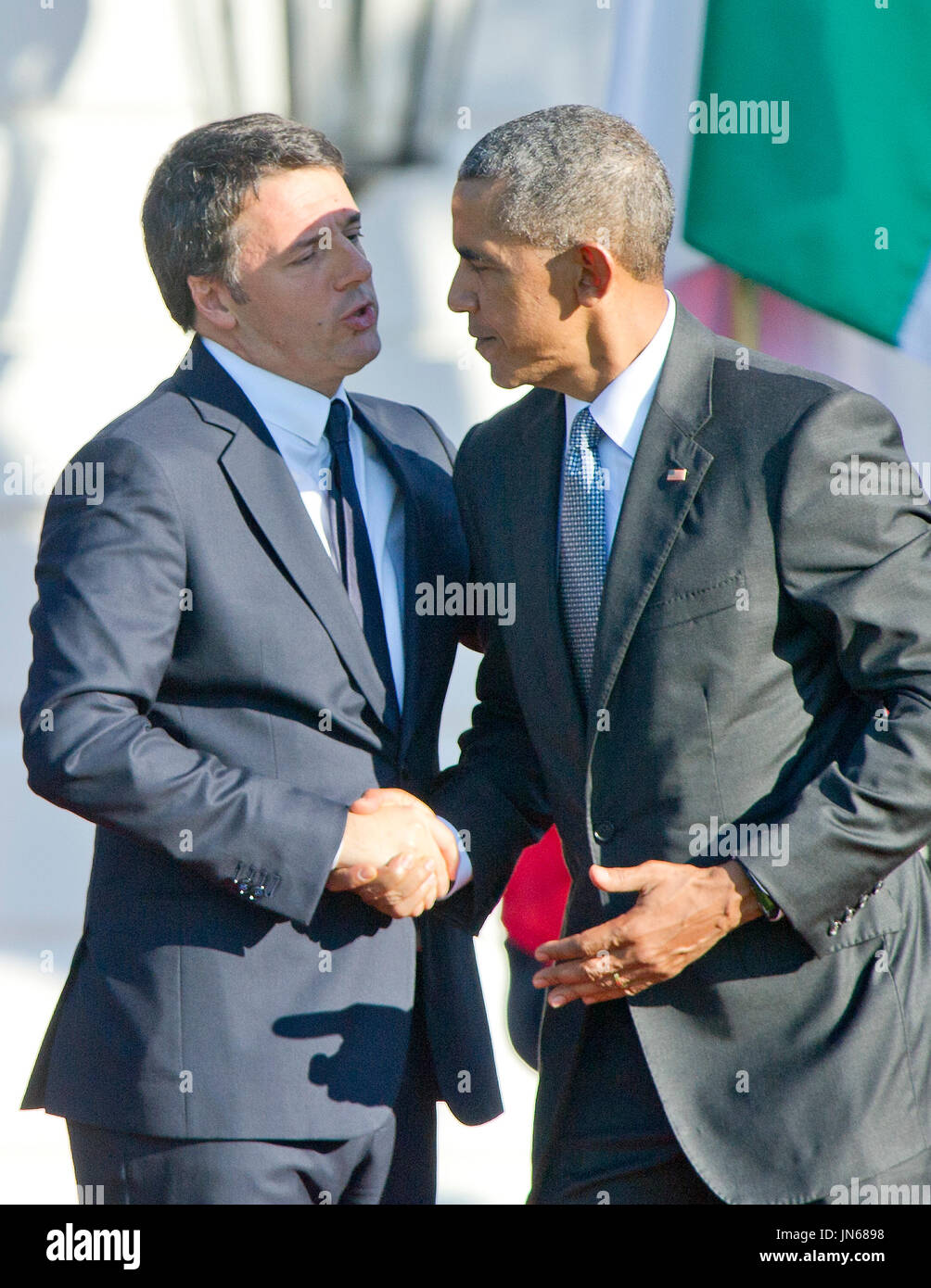 United States President Barack Obama shakes hands with Prime Minister ...