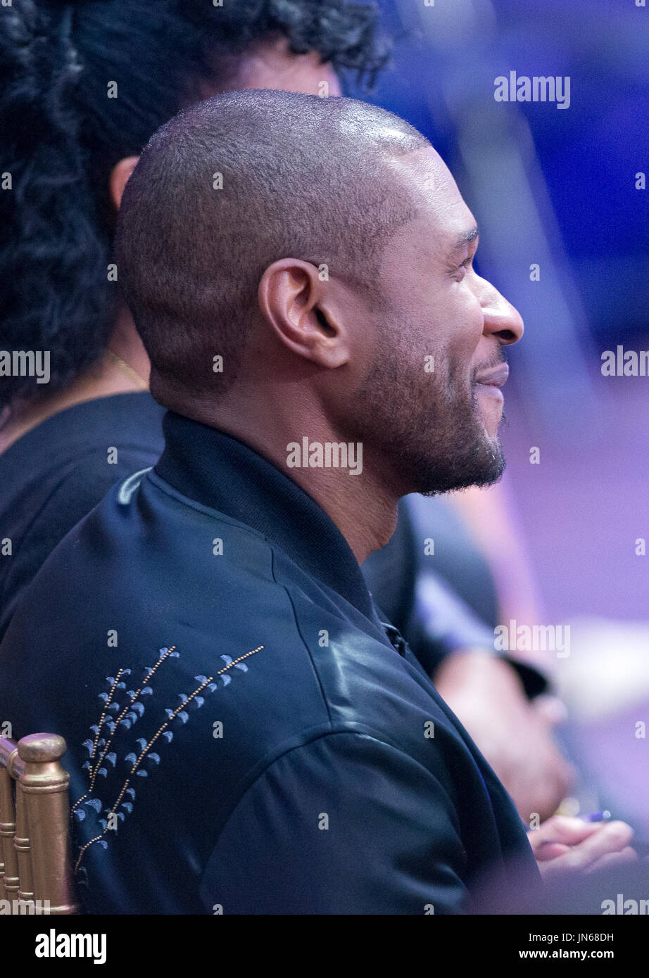 American singer, songwriter, dancer, and actor Usher (Usher Raymond IV ...