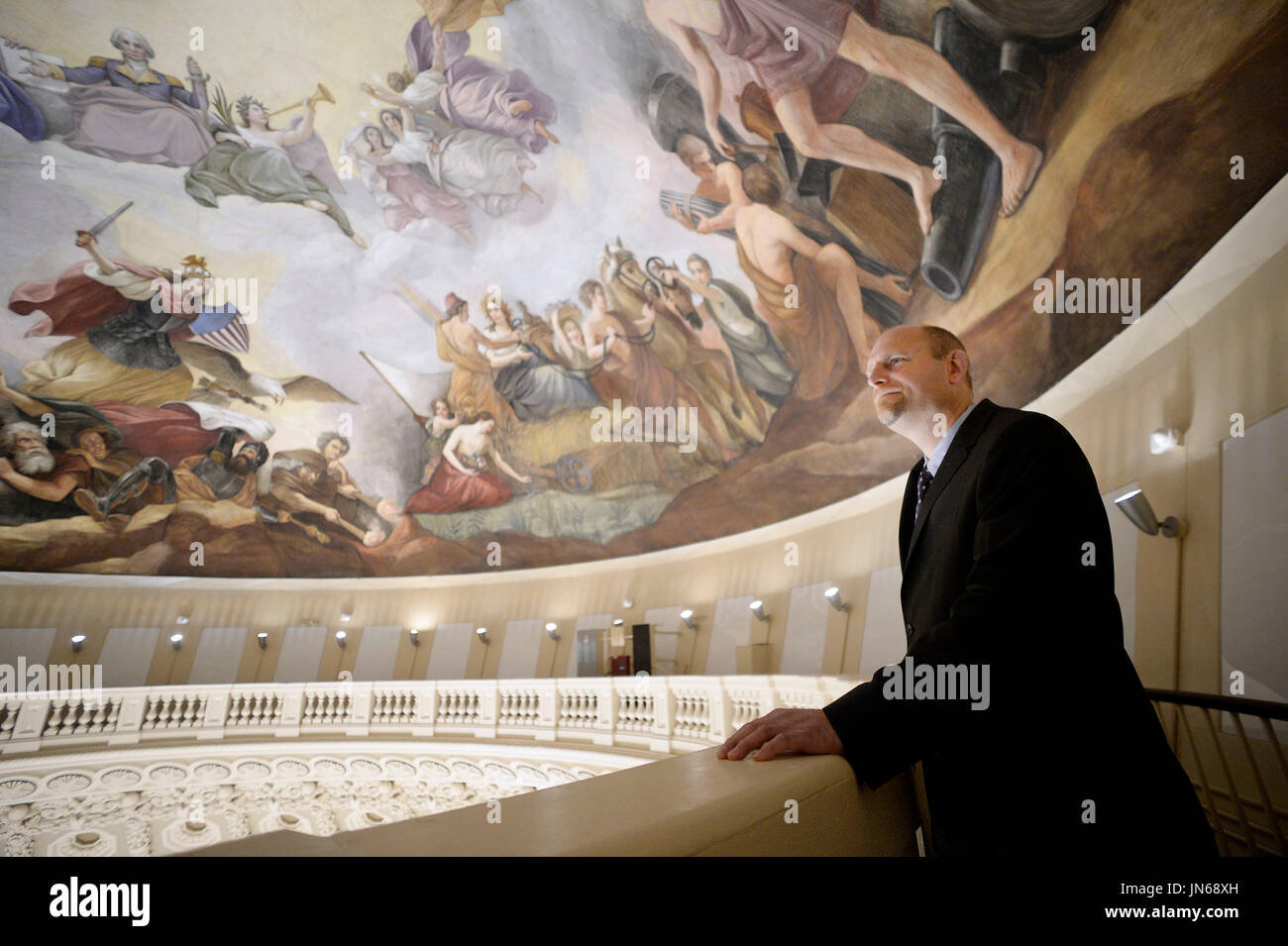 Shane Gallagher, construction manager at the Architect of the Capitol ...