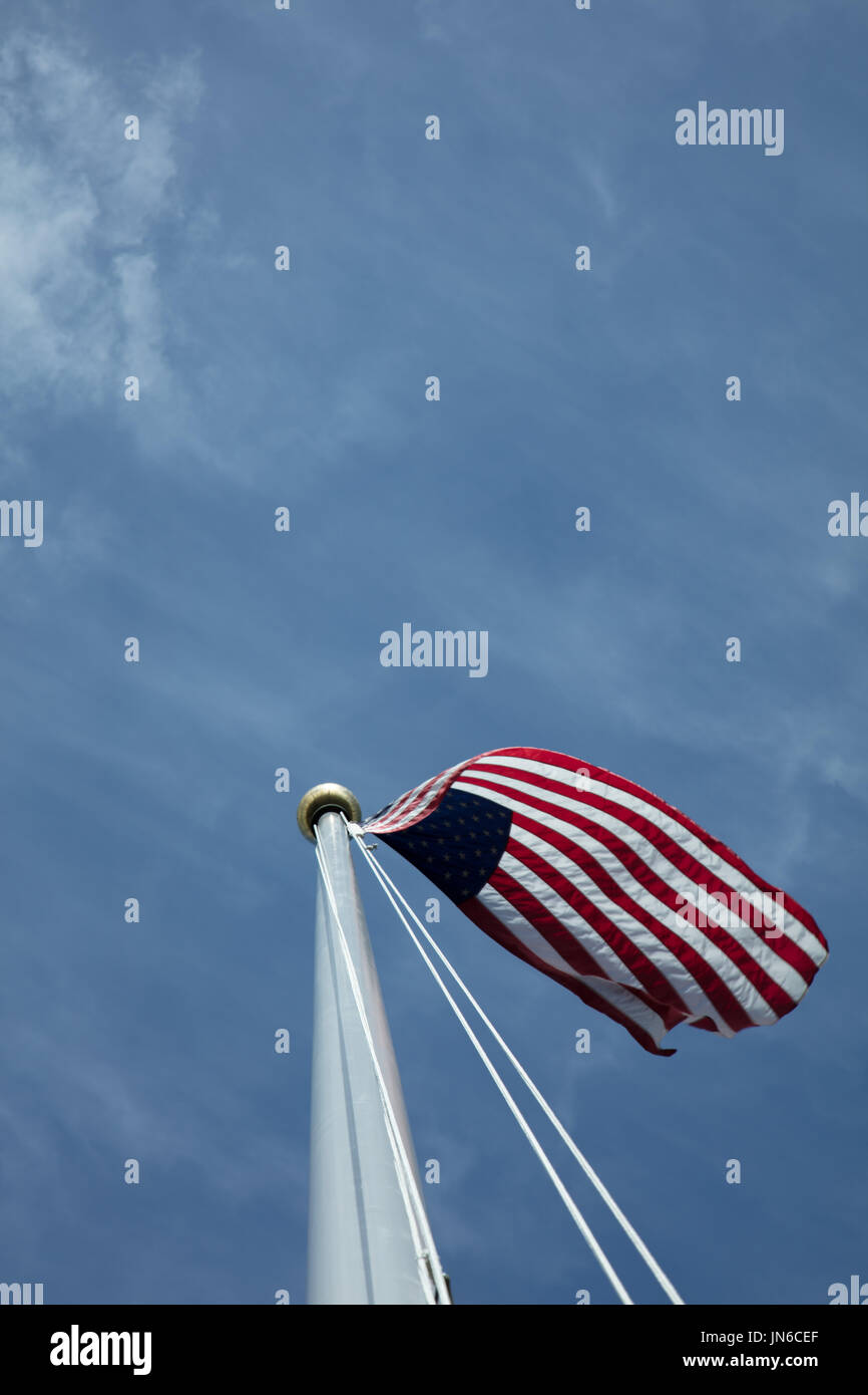 America American flag Stock Photo - Alamy