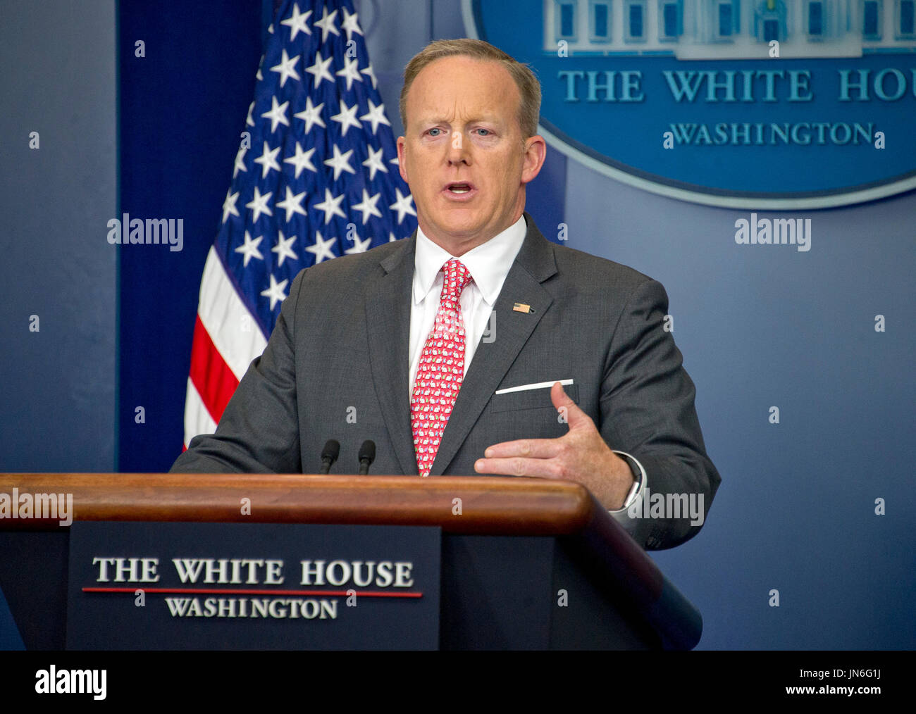 White House Press Secretary Sean Spicer conducts his Daily Press ...