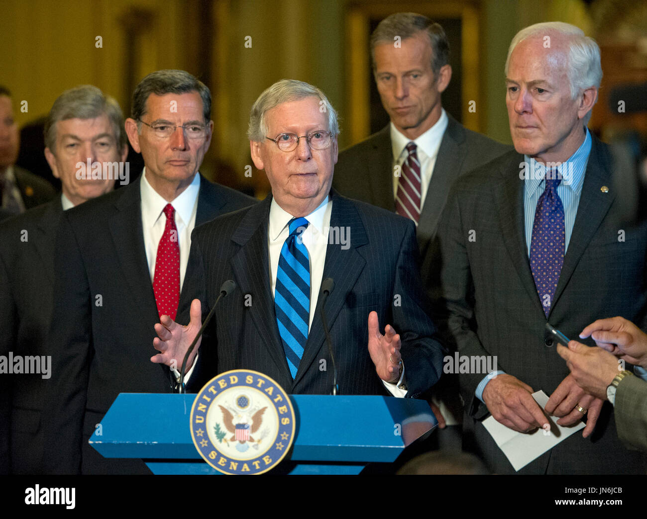 United States Senate Majority Leader Mitch McConnell (Republican of ...