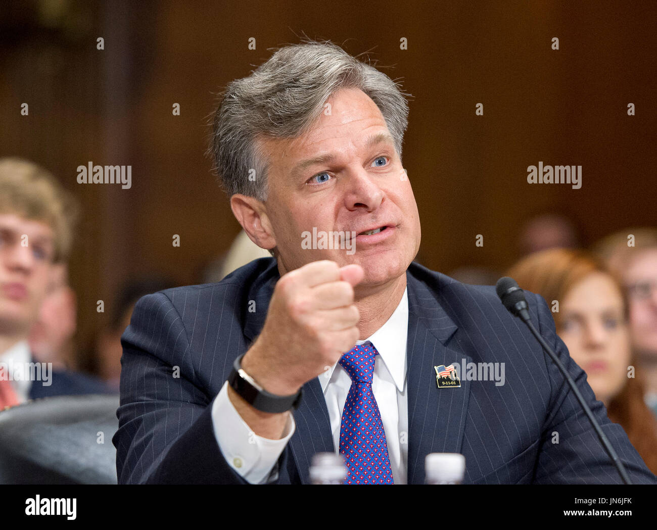 Christopher A. Wray testifies on his nomination to be Director of the ...