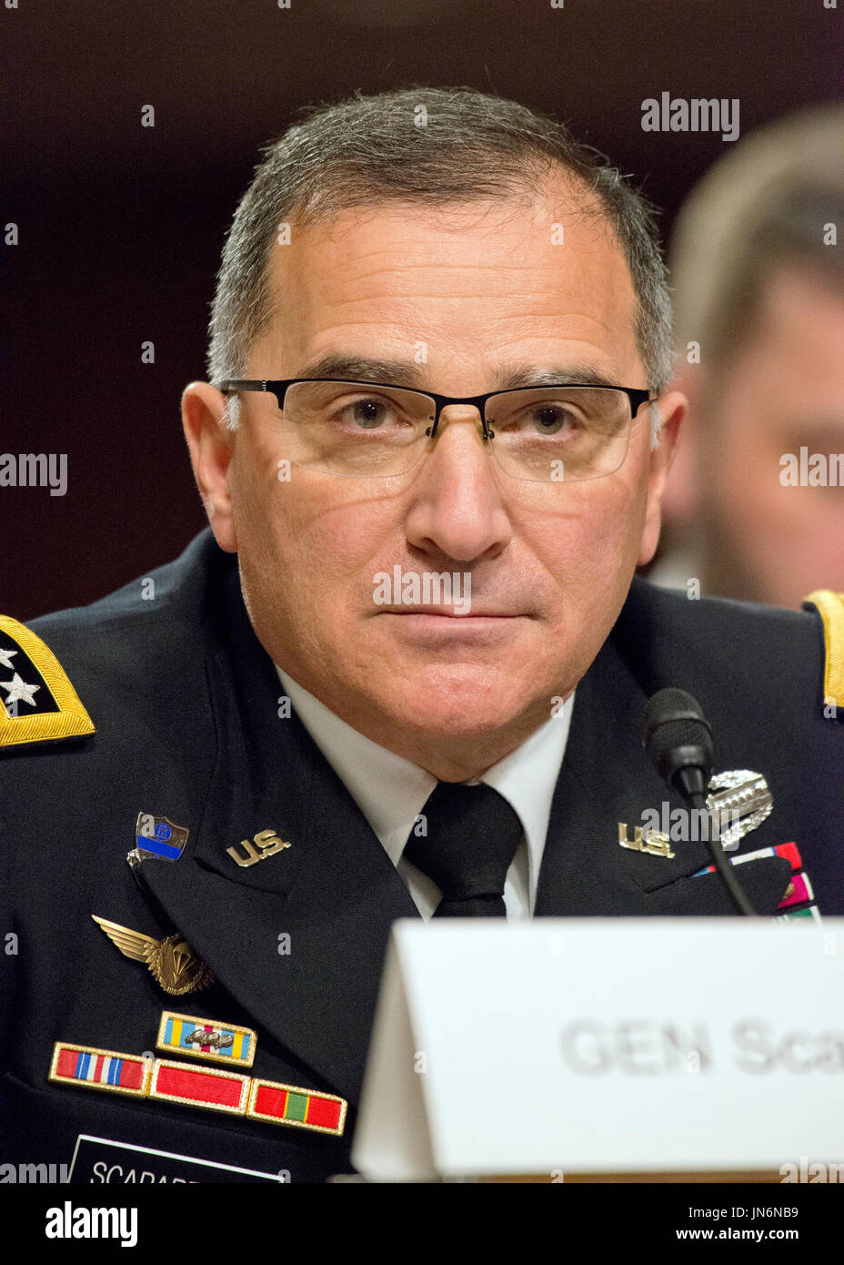 United States Army General Curtis M. Scaparrotti, Commander, U.S ...