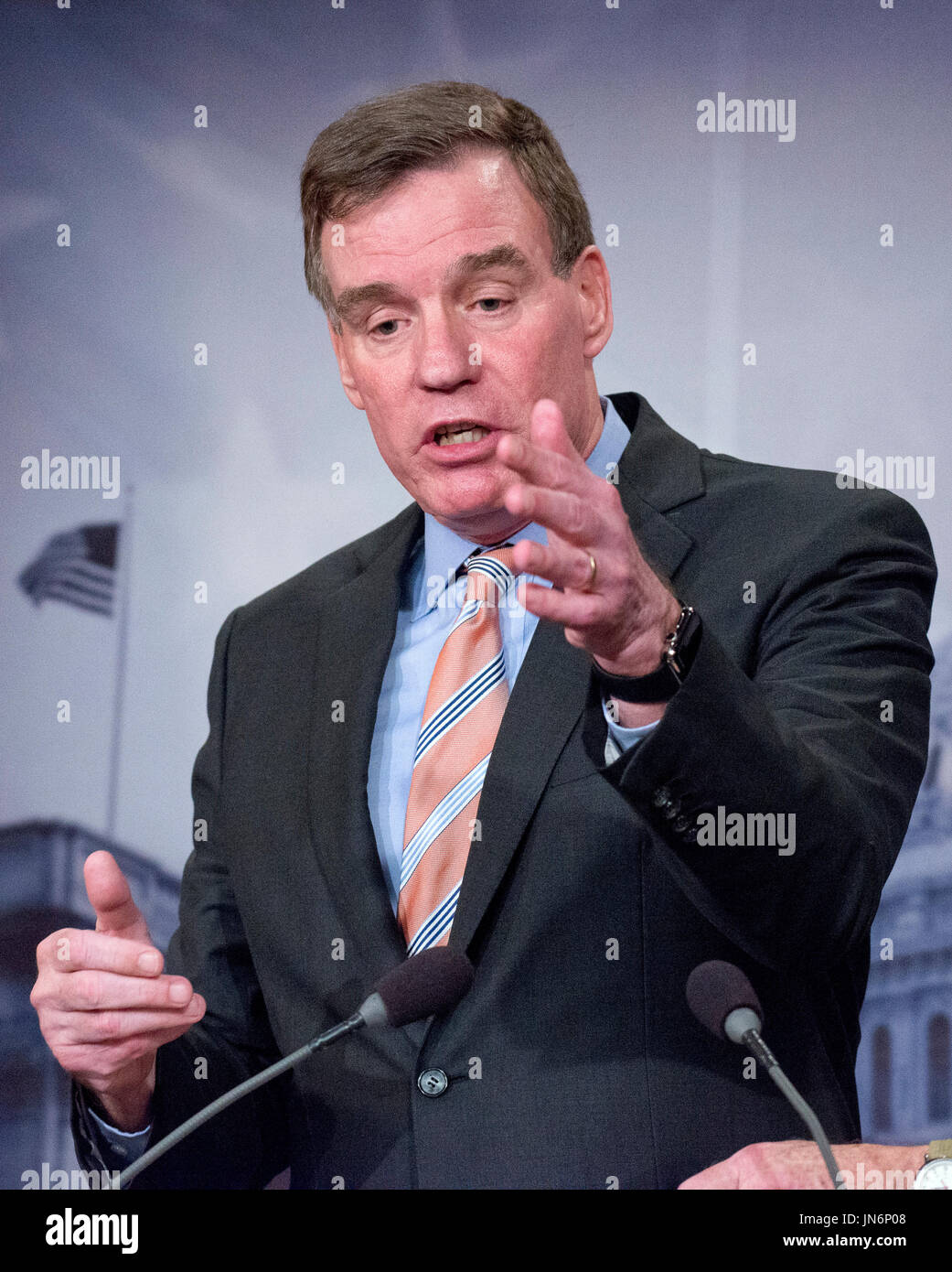 United States Senator Mark Warner (Democrat of Virginia), Vice Chairman ...