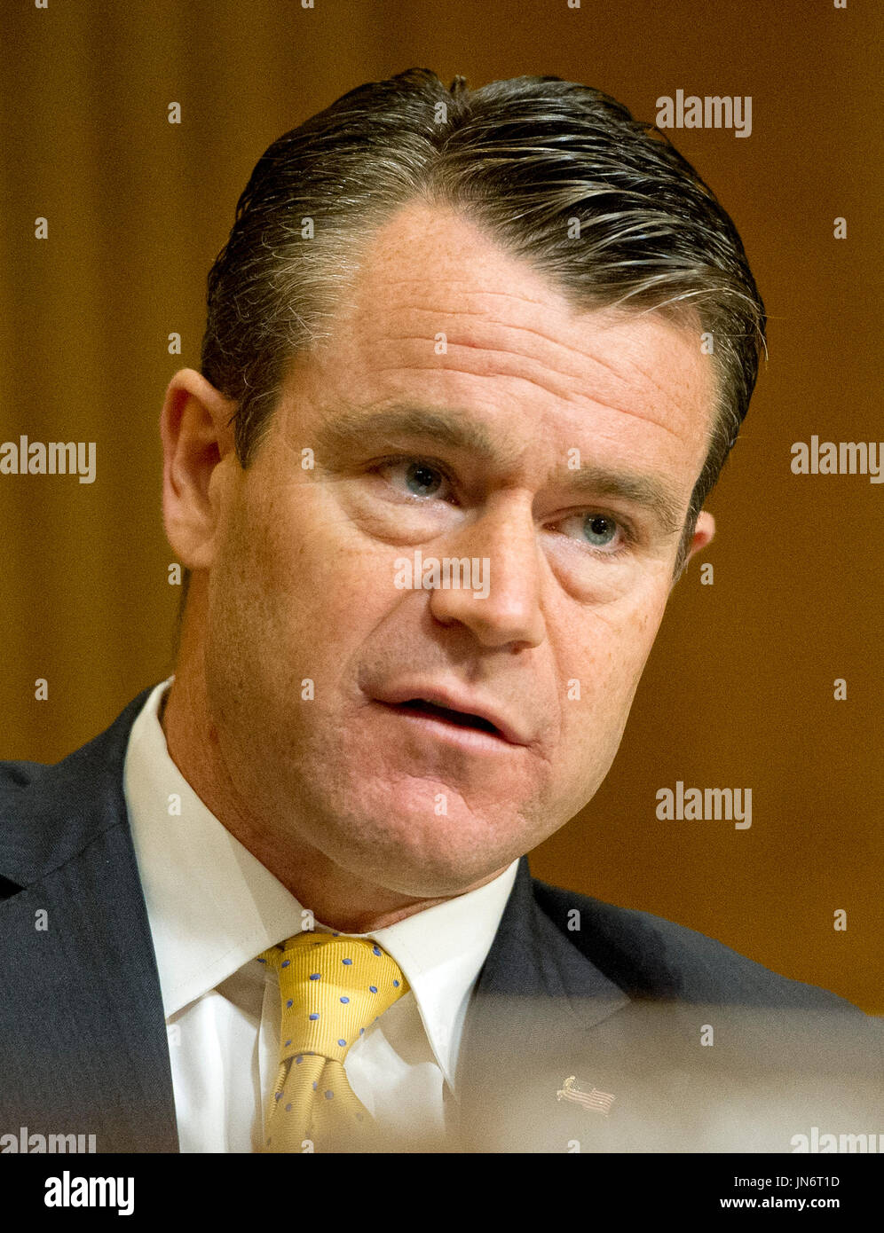 United States Senator Todd Young (Republican of Indiana) questions US ...