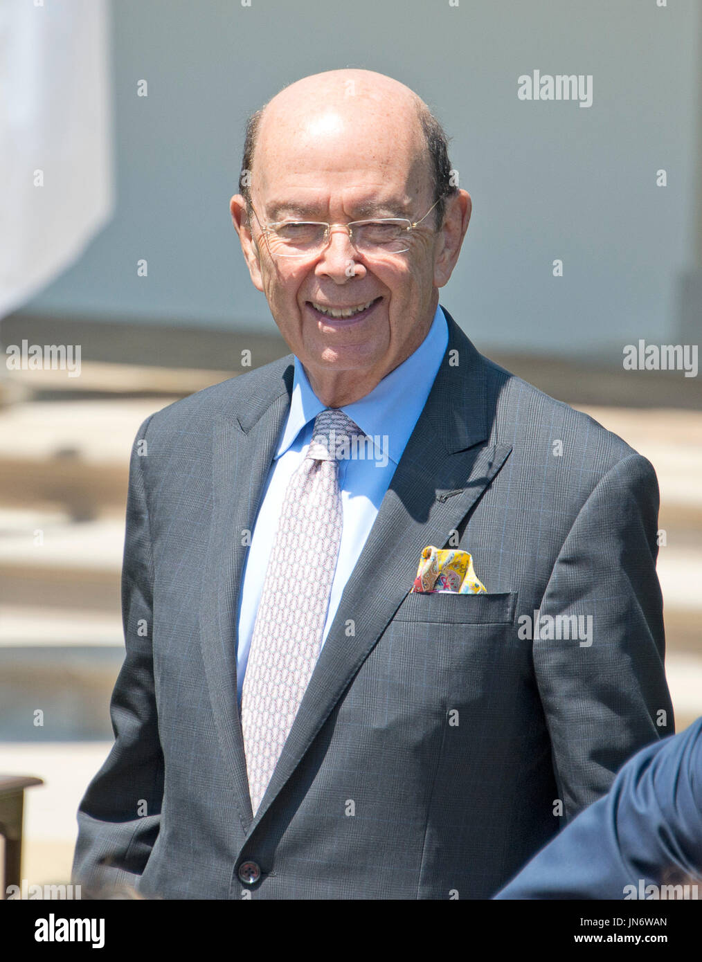 United States Secretary of Commerce Wilbur Ross arrives prior to US ...