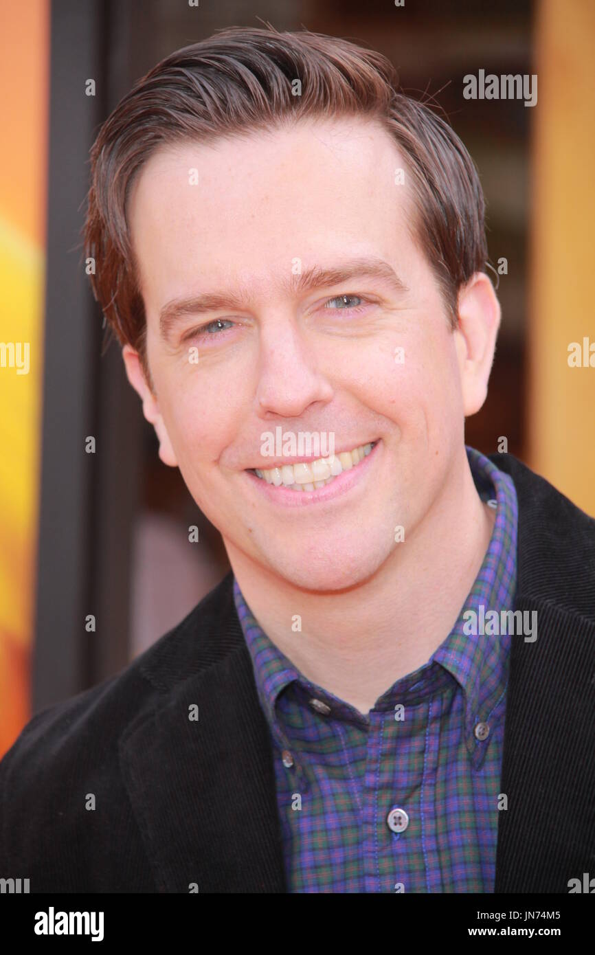 Ed Helms 02/19/2012 "The Lorax" Premiere held at the Universal Studios ...