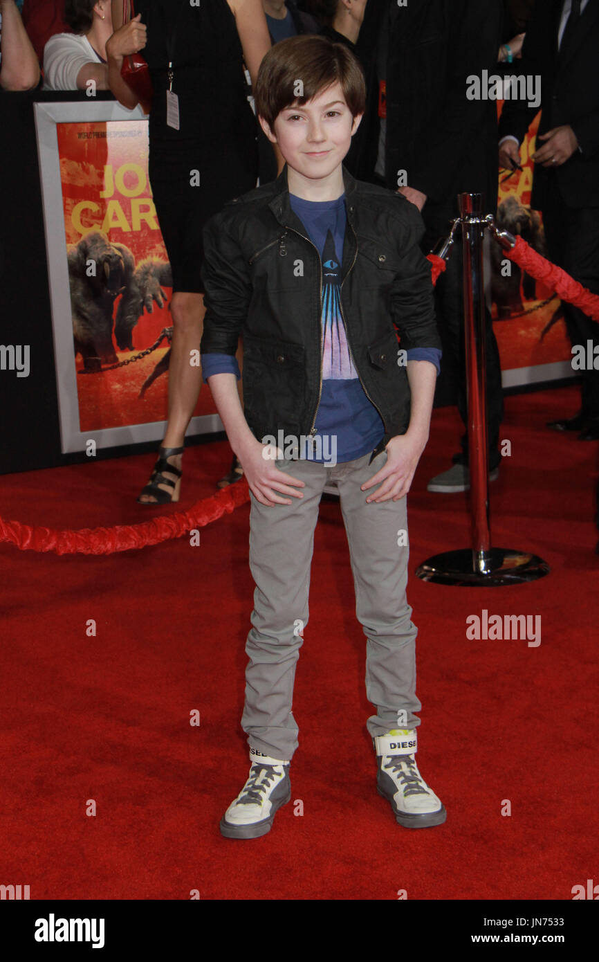 Mason Cook 02/22/2012 "John Carter" Premiere held at Regal Cinemas L.A ...