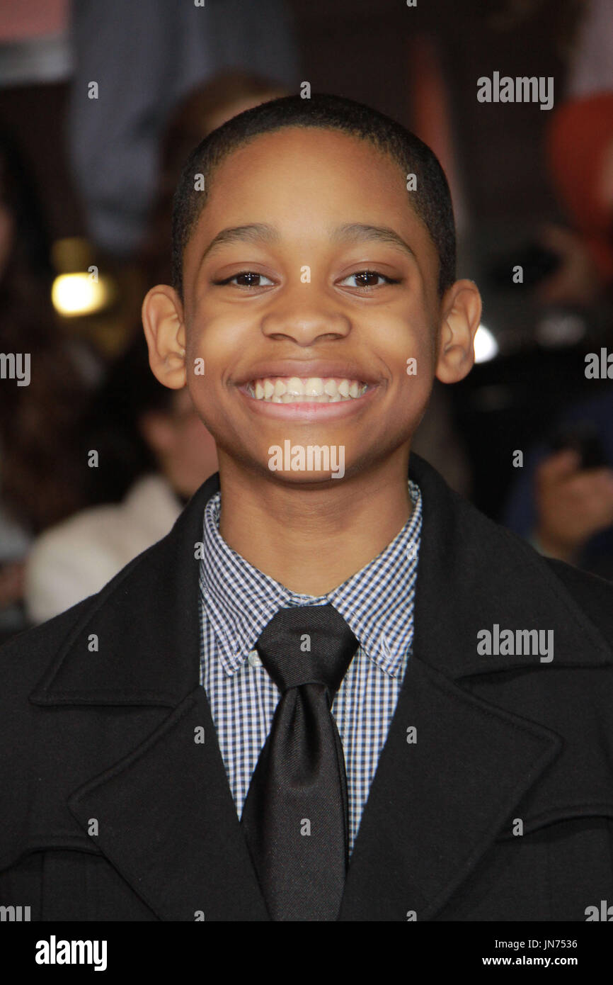 Tyrel Jackson Williams 02/22/2012 "John Carter" Premiere held at Regal ...