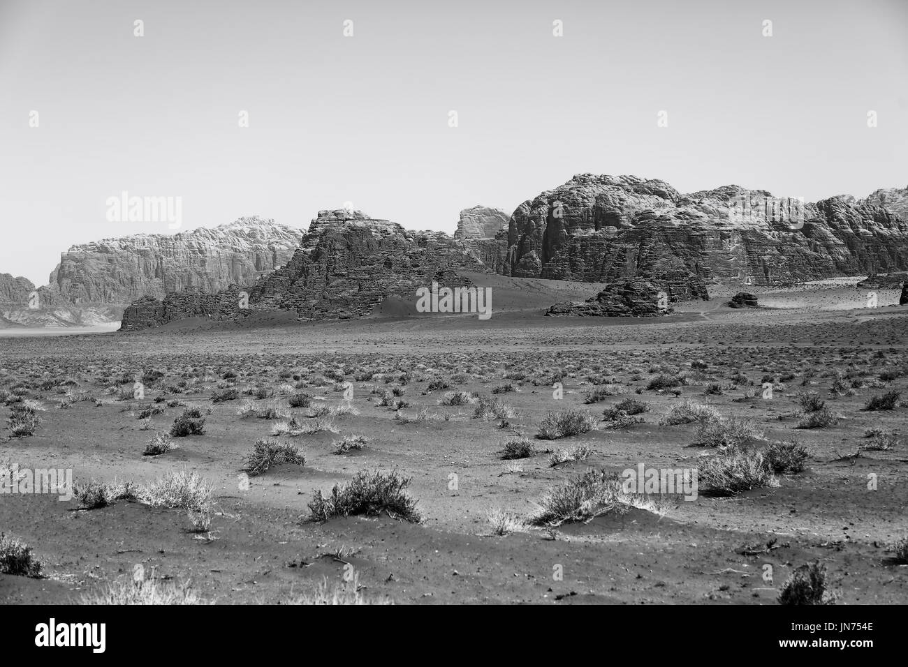 in the wadi rum desert of jordan sand and mountain adventure ...