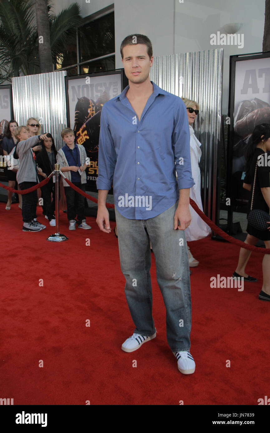 Reed Thompson 10/02/2011,Real Steel, premiere, Universal City Walk ...