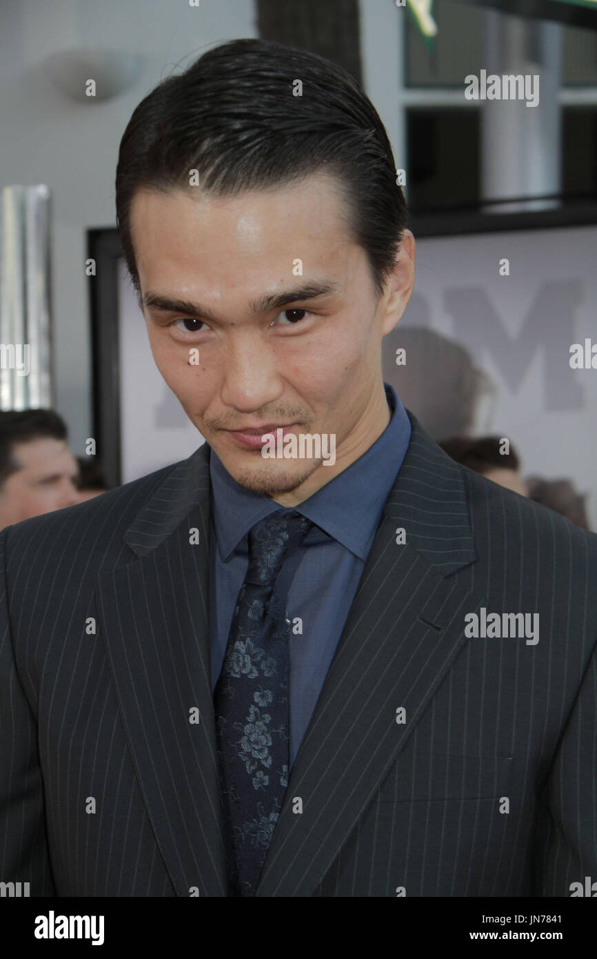 Karl Yune 10/02/2011,Real Steel, premiere, Universal City Walk ...