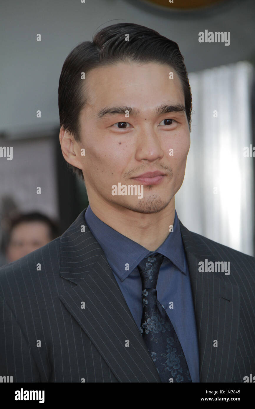 Karl Yune 10/02/2011,Real Steel, premiere, Universal City Walk ...