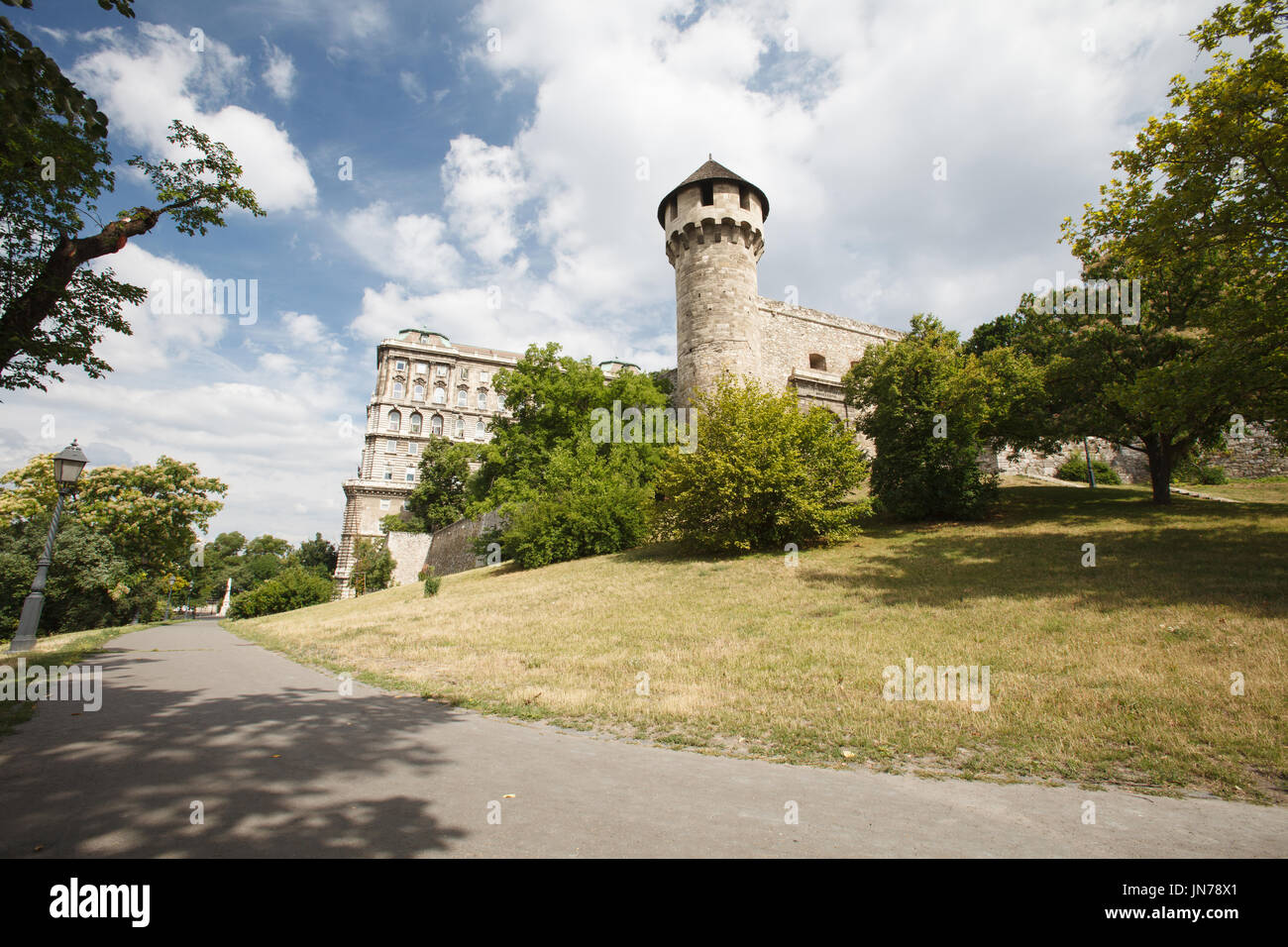 Budapest, medieval bastion of the Buda Castle. Hungary Stock Photo - Alamy