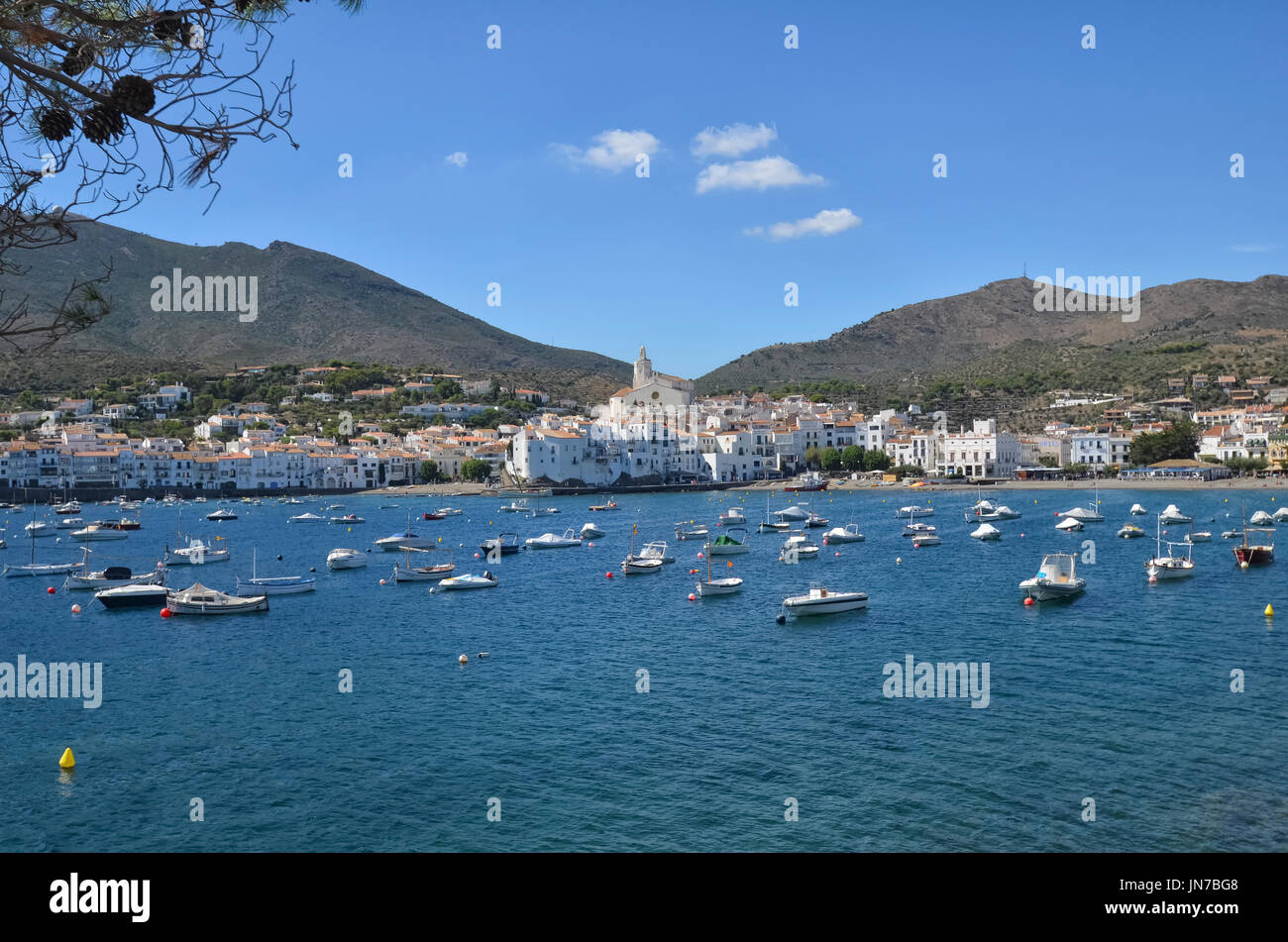 Panorama village cadaques in hi-res stock photography and images - Alamy