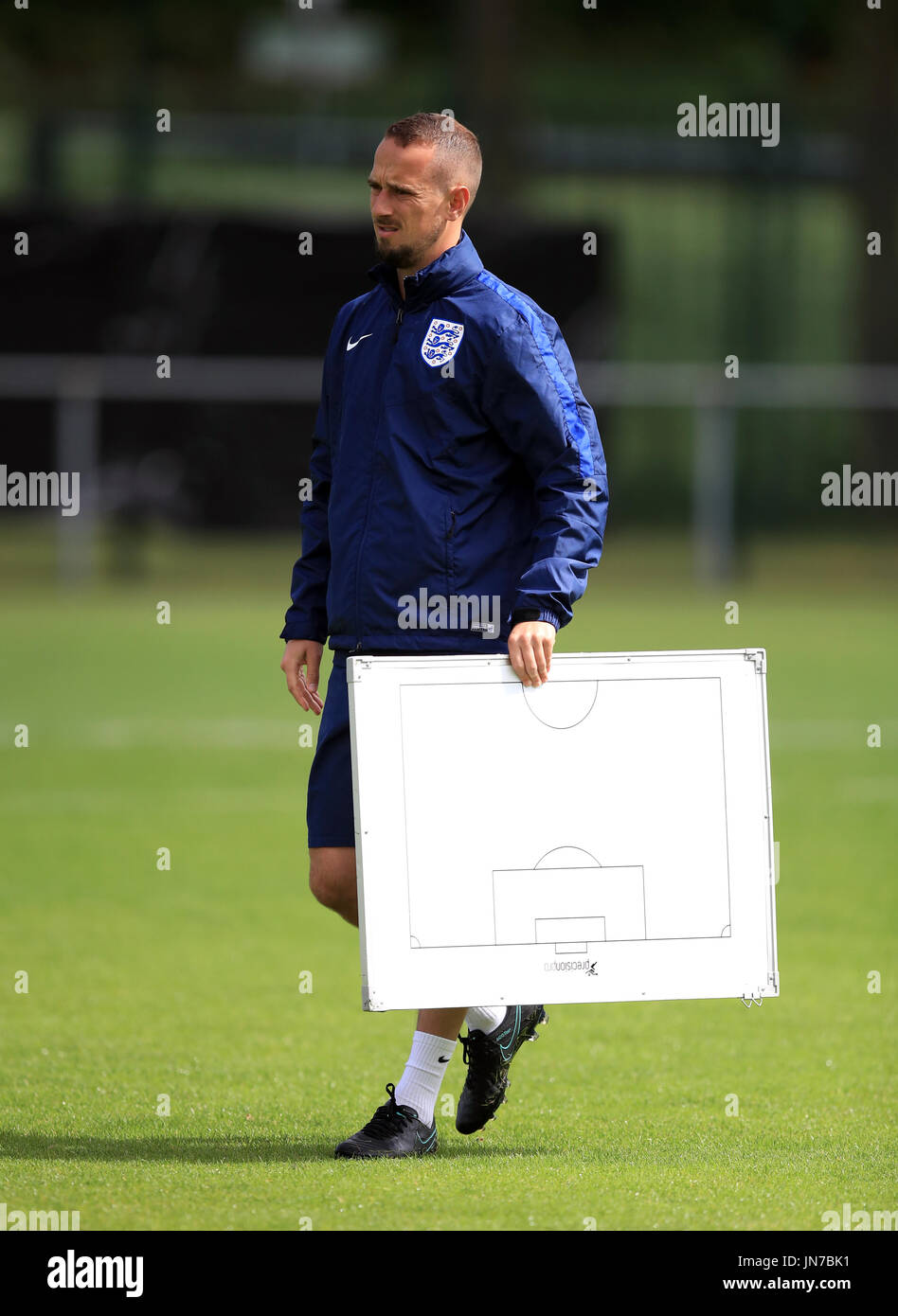 England Women manager Mark Sampson during a training session at ...