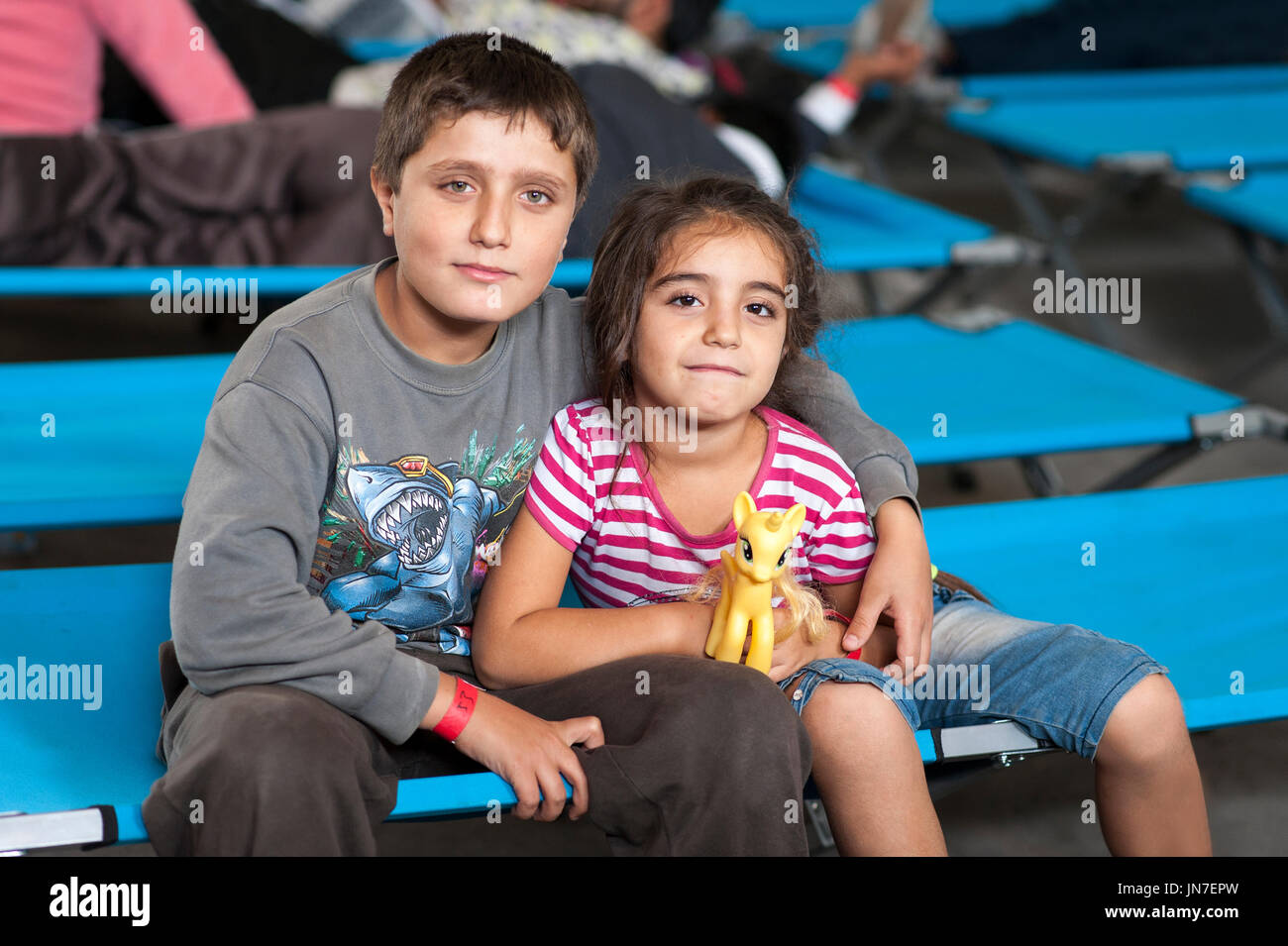 Syrian boy smile hi-res stock photography and images - Alamy