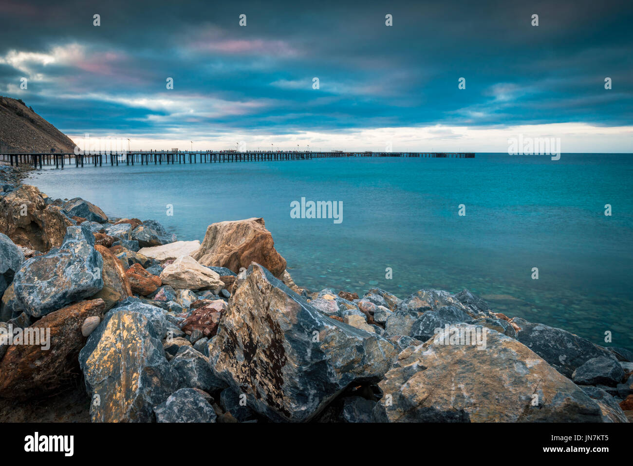 Rapid bay jetty view, Second Valley, Fleurieu Peninsula, South ...