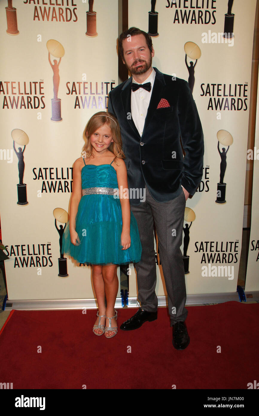 Eric Matheny Emily Alyn Lind 12/18/2011 16th Annual Satellite Awards ...