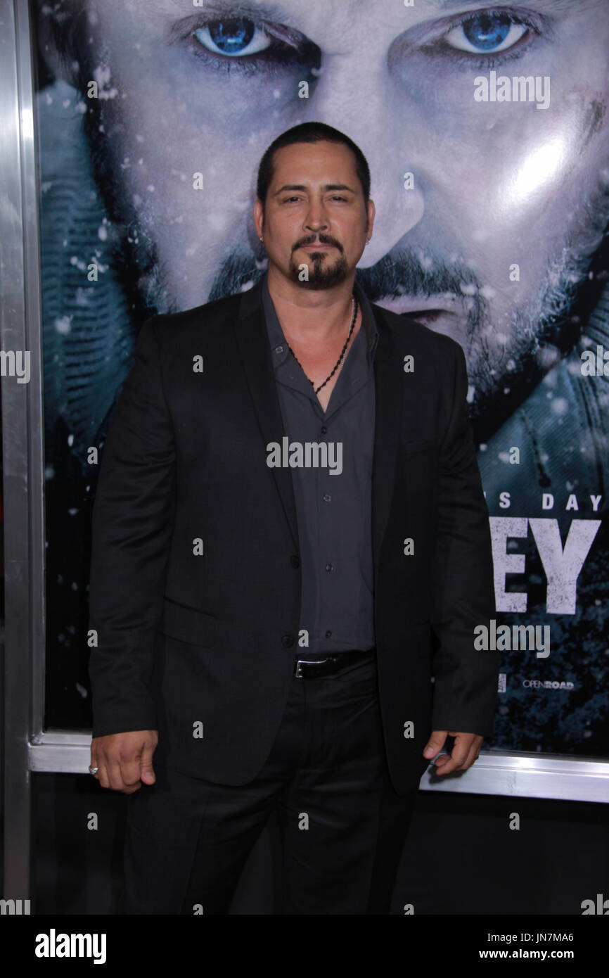 Benjamin Bray 01/11/2012 "The Grey" Premiere held at the Regal Cinemas ...