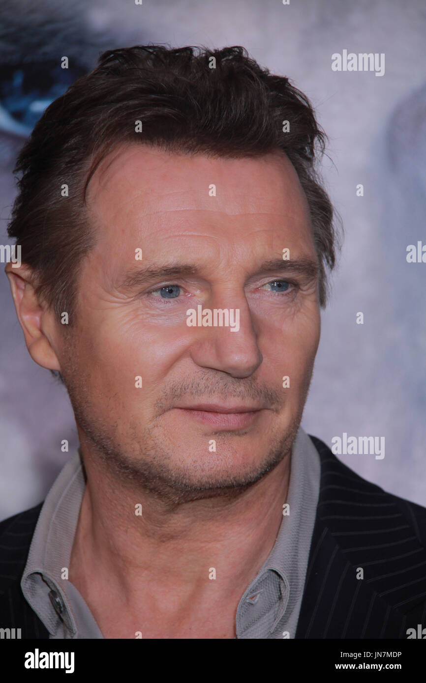 Liam Neeson 01/11/2012 "The Grey" Premiere held at the Regal Cinemas LA ...