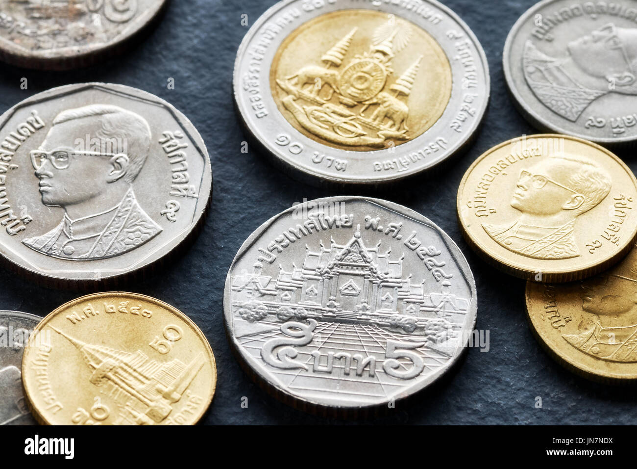 Thailand thai baht currency hi-res stock photography and images - Alamy