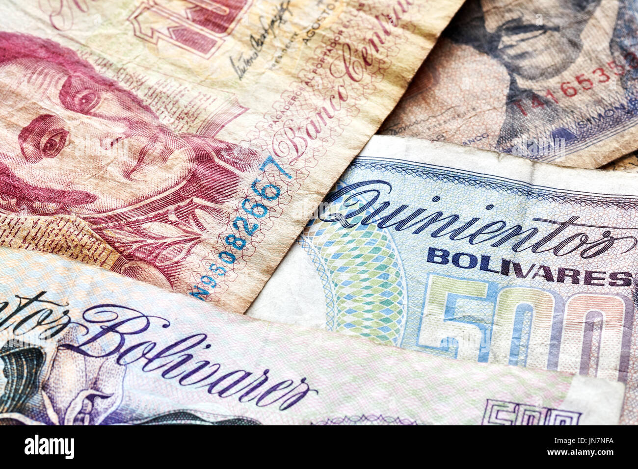 Bolivar banknote hi-res stock photography and images - Alamy
