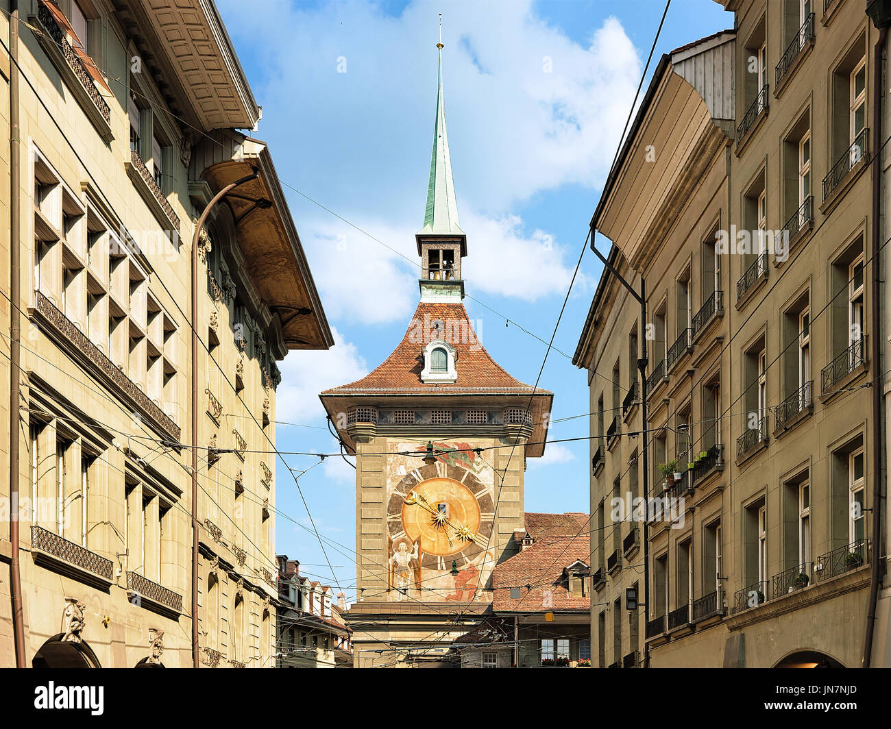 Bern clock tower hi-res stock photography and images - Alamy